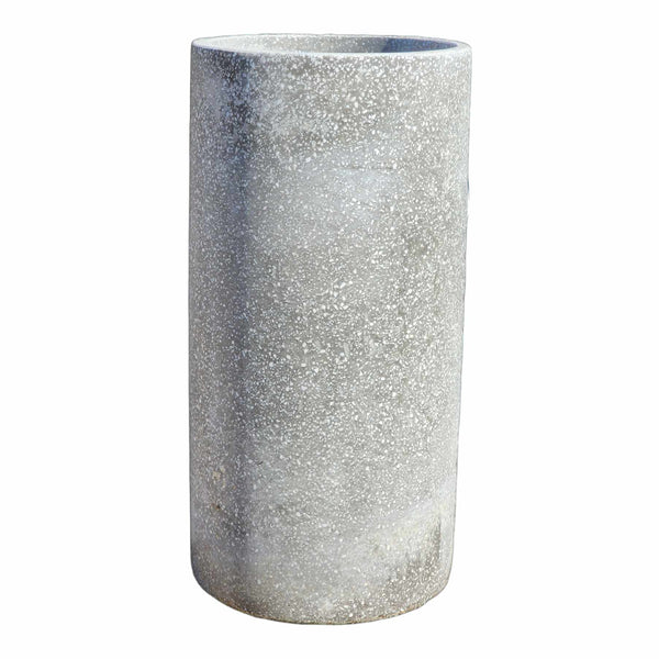 Terrazzo Tall Cylinder Black/Grey H70cm – Bonsai Care
