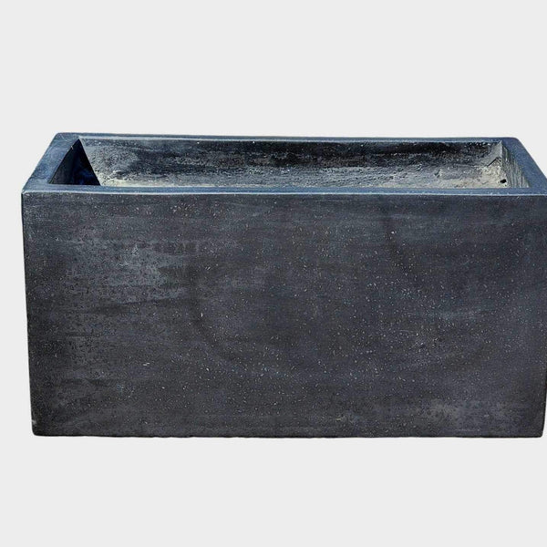 Cement Trough W50 Black – Bonsai Care